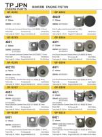 China EXCAVATOR ENGINE PISTON FOR ISUZU for sale