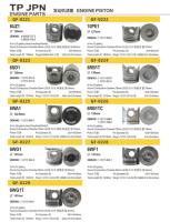 China EXCAVATOR ENGINE PISTON FOR ISUZU for sale