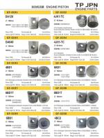 China EXCAVATOR ENGINE PISTON FOR ISUZU for sale