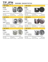 China EXCAVATOR ENGINE PISTON FOR HINO for sale