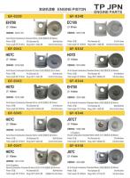 China EXCAVATOR ENGINE PISTON FOR HINO for sale