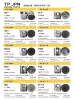 China EXCAVATOR ENGINE PISTON FOR NISSAN for sale