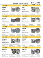 China EXCAVATOR ENGINE PISTON FOR YANMAR for sale