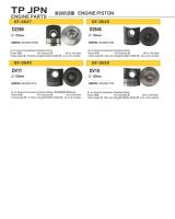 China EXCAVATOR ENGINE PISTON FOR DAEWOO/DOOSAN for sale