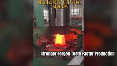 New Multi-Function Hydraulic Machine Improves Processing Efficiency of Forged Excavator Bucket Teeth