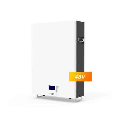 China Muurbatterij 10kwh 48V 200Ah LiFePO4 Lithium Ion Batterij Zonne-energieopslagbatterij Te koop