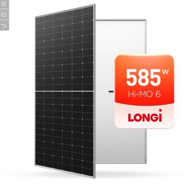 Quality Longi 565W 570W 575W 580W 585W Half Cell Mono Facial PV Panels for Solar Panel for sale