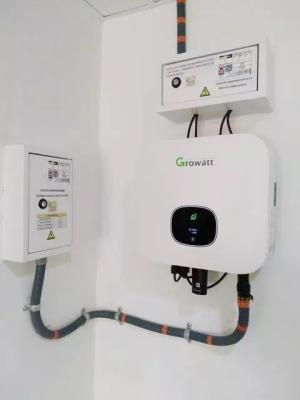 中国 シングルフェーズソーラーインバーター Growatt MOD 8000 TL3-X OLEDディスプレイとWIFI制御 販売のため