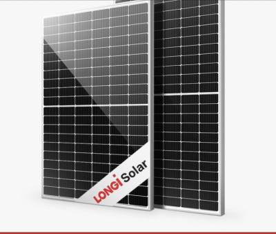 China Longi Solar Panel PV Module Half Cell 540W 545W 550W 555W 560W Bifacial Solar Panels with Dual Glass for sale