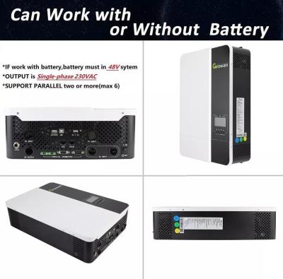 China 50/60 Hz Uitgangsfrequentie Growatt MAX 100 KTL3-X LV Commerciële industriële PV-omvormer Te koop