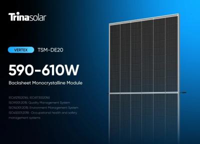 Cina Trina Vertex 610W pannello solare bifaciale monocristallino modulo fotovoltaico a mezza cella in vendita