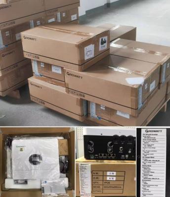 中国 グロワット SPF 6000 ES ダブル MPPT 単相インバーター 6Kw 太陽光発電システムインバーター 販売のため