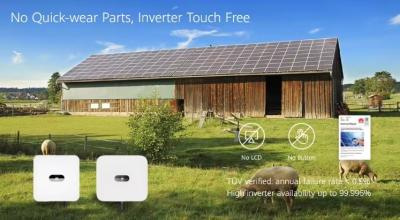 中国 600V HUAWEI SUN2000-20KTL-M5 3相オングリッドWiFiに接続された家庭用太陽光インバーター 販売のため