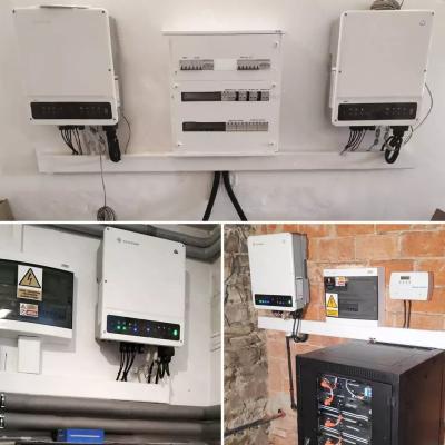 Cina Goodwe ET Serie 3 fasi inverter solare ibrido 5kw 6.5kw 8kw 10kw per uso residenziale in vendita