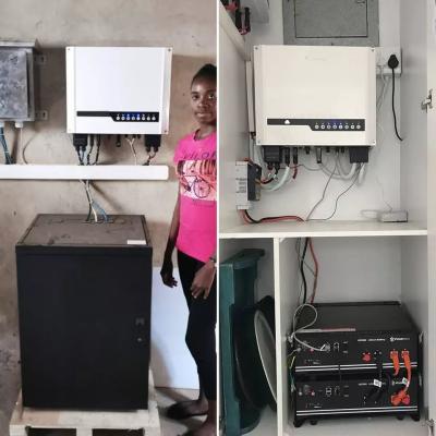 Cina 50kW 100kW Goodwe Energy Storage Inverter Inverter ibrido trifase per uso commerciale in vendita