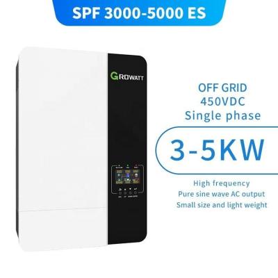 China Solar Inverter Growatt 3kW 3.5kW 5kW SPF 3000-5000 ES 48V Pure Sine Wave for Off Grid for sale