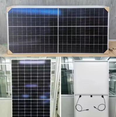 Cina 565W-595W pannello solare monocristallino bifaciale a doppio vetro con casella di giunzione IP68 in vendita