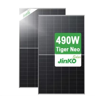 China Jinko Solar Panel Tiger Neo 60HL4- V 470W 475W 480W 485W 490W Half Cell Monofacial Module for sale