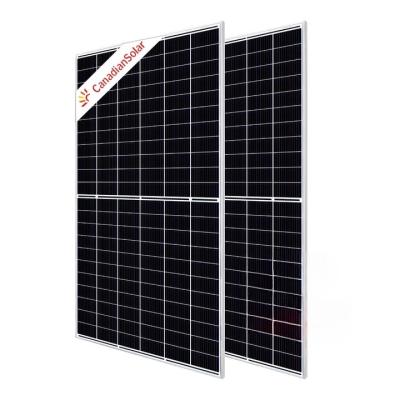 Cina CanadianSolar TOPBiHiKu6 Modulo di silicio monocristallino a doppio vetro in lega di alluminio anodizzata in vendita