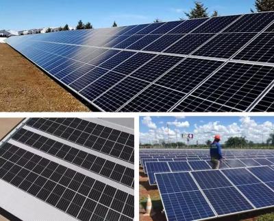 Cina 535W-555W pannello fotovoltaico solare Jinko monocristallino a silicio bifaciale a doppio vetro in vendita