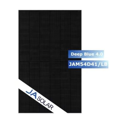 中国 JAソーラー 430W-455W 全黒 N型 双面型双面型ガラス モノモジュール JAM54D41LB 販売のため