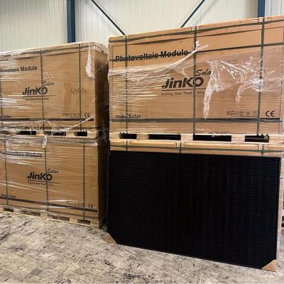 Cina pannello solare Jinko JKM425-450N-54HL4R-BDB tutto nero modulo bifaciale N-TYPE monocristallino 108 celle in vendita