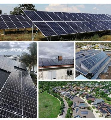 Cina Pannelli fotovoltaici canadesi bifacciali n tipo mono per il sistema di energia solare e il Powerbank del router in vendita