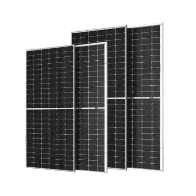 China Pv-module 585 watt bifaciaal mono-zonnepaneel voor vervoermogelijke integratie met baldachin Te koop