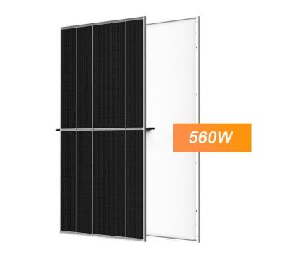 China Quadro de liga de alumínio anodizado painel solar residencial de 550W célula monofacial de 182 mm à venda
