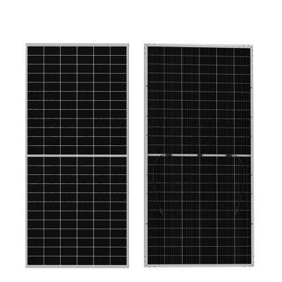 Cina Sistema di energia solare Modulo fotovoltaico a doppio vetro a silicio bifaciale monocristallino 535-560W in vendita