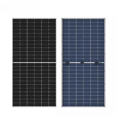 China 570W 575W 580W 585W 590W 595W Painéis solares para módulos fotovoltaicos bifaciais do tipo N à venda