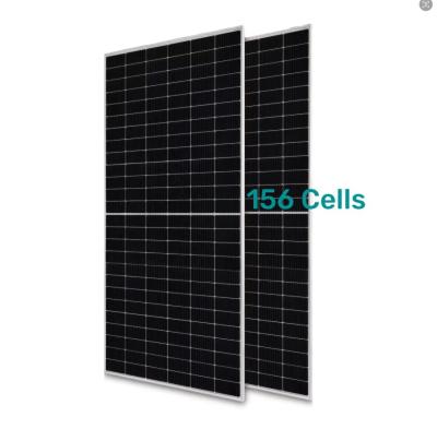 Cina 156 cellule doppio vetro bifaciale mono PERC pannello fotovoltaico 585W 590W 595W 600W 605W 610W in vendita