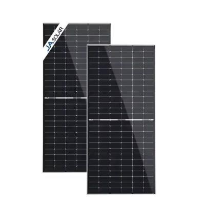 中国 615W 620W 625W 630W 635W 640W JA 太陽系用N型二面太陽光パネル 販売のため