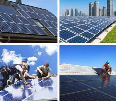Cina Modulo di energia solare a mezza cellula di 182 mm pannello fotovoltaico Anodizzato in vendita