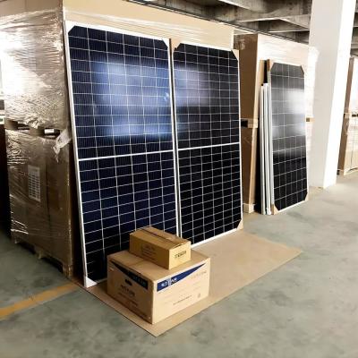 Cina Longi Hi-MO 7 585-620W pannello solare bifacciale a doppio vetro per sistema di energia solare in vendita