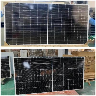 Cina 630W Celle di silicio monocristallino doppio vetro Bifaciale pannello fotovoltaico di tipo N in vendita