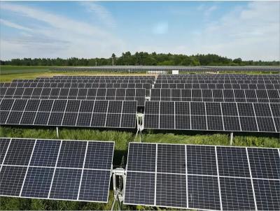 Cina Efficienza del pannello 22,5% Sunrise GLD-700NBDG pannello solare bifaciale doppio vetro mono modulo in vendita