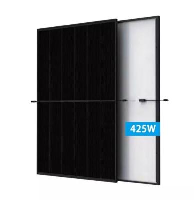 中国 欧州市場 425W-450W 双面ガラスフルバックデザインの単面太陽光モジュール 販売のため