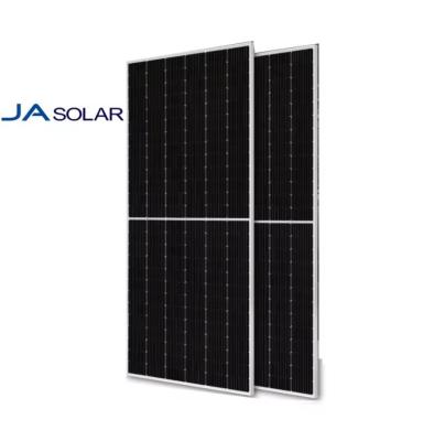 Cina 585W-610W Mezza cellula Modulo di silicio monocristallino Bifaciale pannello solare a doppio vetro in vendita