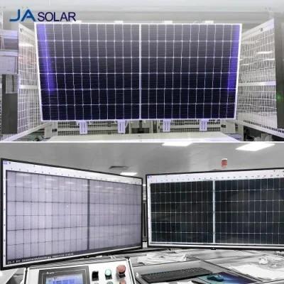 China Monokristallijn silicium JA Solar Double Glass Solar Panel Module 610W JAM78D30 605W 600W 590W 585W Te koop