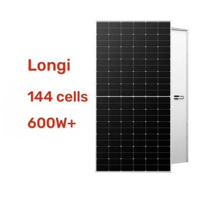 China Longi Hi-MO 6 Max Single Facial Solar PV Panels for 22.8% Efficiency and 144 Cells for sale