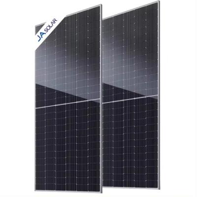 Cina JA Solar 615-640W Monocristallino Bifacciale doppio vetro pannello fotovoltaico vetro temperato in vendita