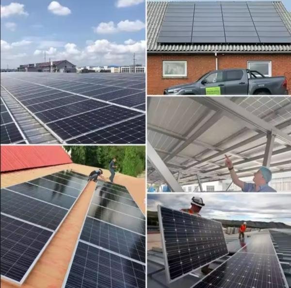 Quality Anodized Aluminium Alloy Frame 605W-630W Monocrystalline Solar Panel for for sale