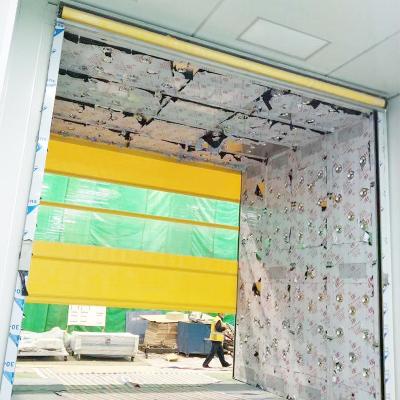 China 3 kantenauto die van de de Douchetunnel van de 36 Pijpenlucht de Rolling Deur van pvc blazen Te koop