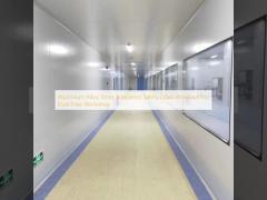 Aluminum Alloy 5mm Tempered Safety Glass Windows For Dust Free Workshop