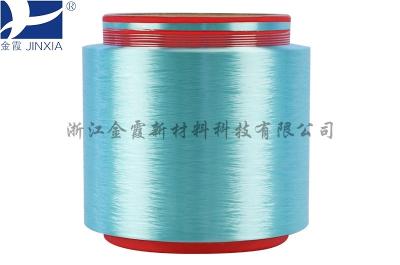 China SD FDY doep dyed  polyester yarn for fabrics man made green fiber bright semi dull for sale