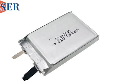 China CP502540 zachte Pakbatterij Flexibele LiMNO2 voor Verre Lezer Te koop