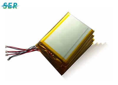 China Durable Lithium Ion Battery And Lithium Polymer Battery 3.7V 1000mah 554050 Square Shape for sale