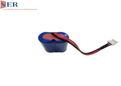 China 2ER14505 1S2P Li SOCL2 Battery ER14505-2 Parallel 3.6V 4800mah For Ram Cmos Circuit for sale