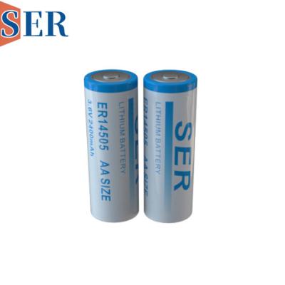China ER14505 Li SOCL2 Battery 1S3P 3.6V 7.2V 10.8V ER 2/3A Size 2/3A Lithium Metal Battery for sale